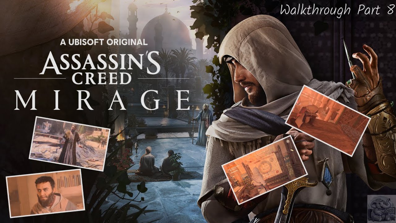 Assassin's Creed Mirage Walkthrough Part 8 (House of Wisdom) - YouTube