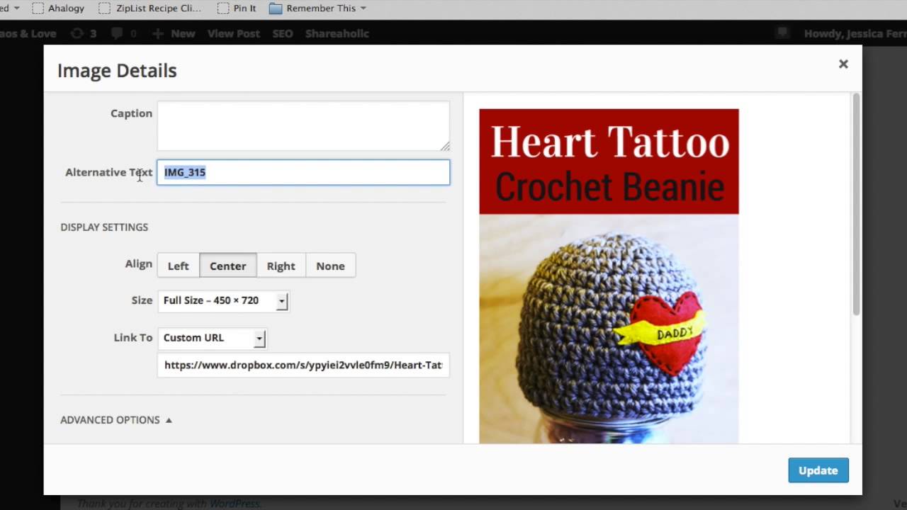 How to Use Image Alt Text for Pinterest Captions - YouTube