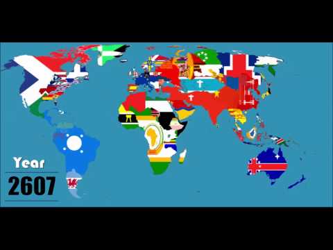 Future of the Earth Flag Timeline: (2016-3800) EVERY YEAR