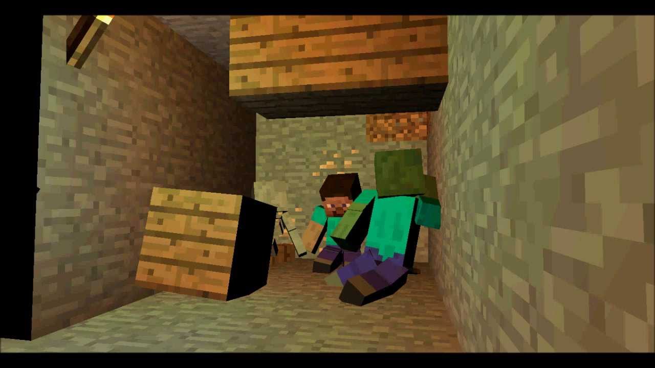 Steves death (Minecraft Animation) - YouTube