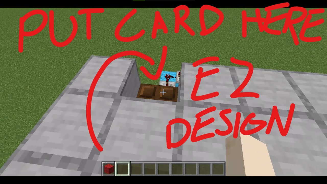 I Made a Keycard Door in Minecraft - YouTube