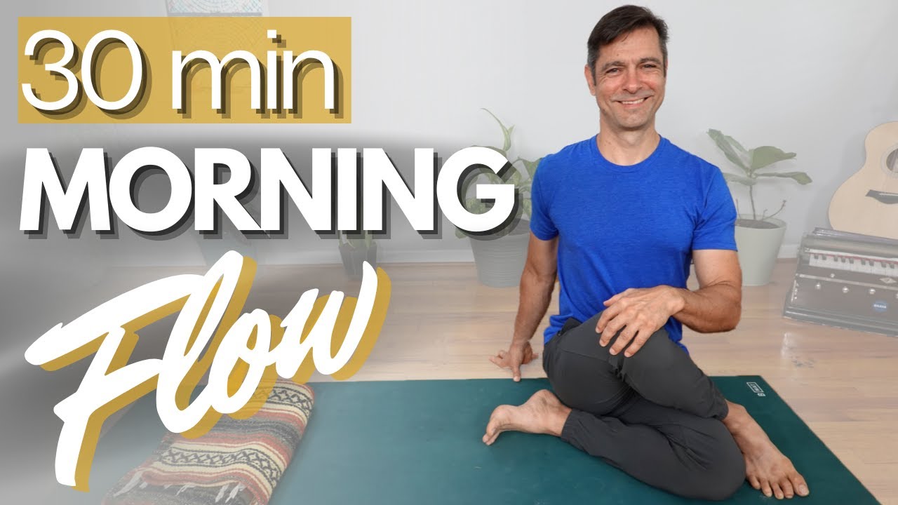 30 Minute Morning Yoga to ENERGIZE Your Body | David O Yoga - YouTube