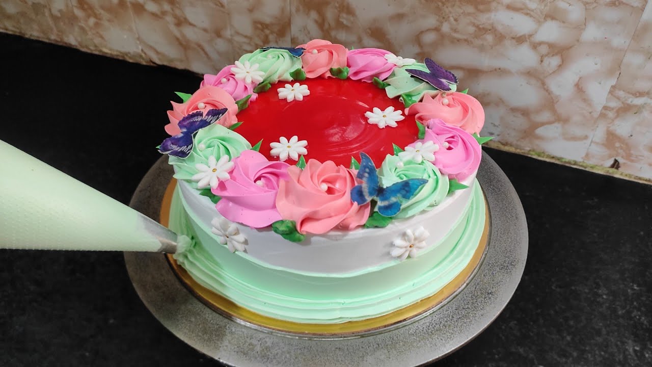 Floral Fancy Cake Decorating Tutorials | New Trending Cake Design ...