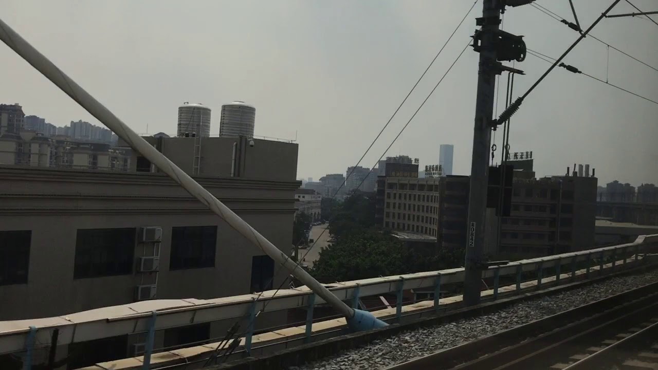 【跨省遊】和諧號動車 Hexie Train CRH-2A @D206次 廣州南－南寧東（全程） Guangzhou South to ...