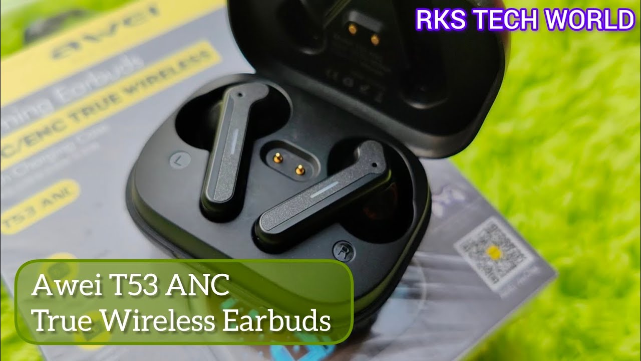 Awei T53 ANC True Wireless Earbuds - YouTube
