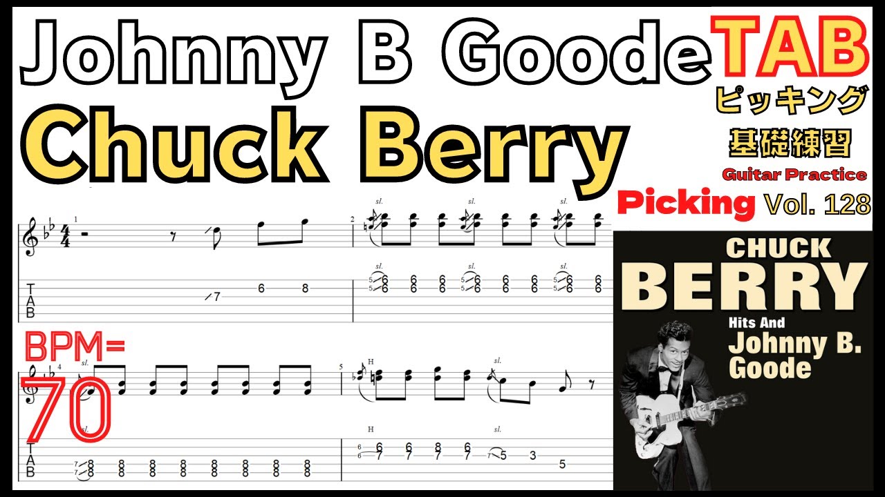 Johnny B. Goode INTRO Guitar Lesson - Chuck Berry/ Back To The Future ...