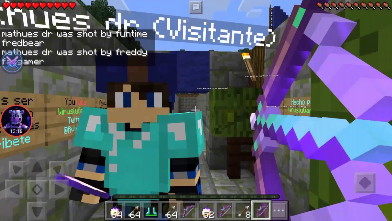 minecraft gameplay pvp - YouTube