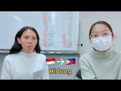 Vlog Jepang | Ibu Jepang Belajar Bahasa Filipina!