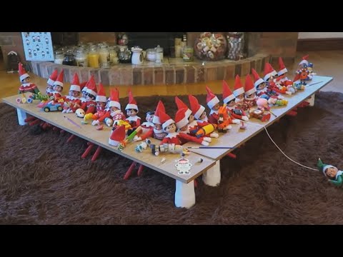 Elf on the Shelf Caught Moving & Unusual Things with Elf on the Shelf ...
