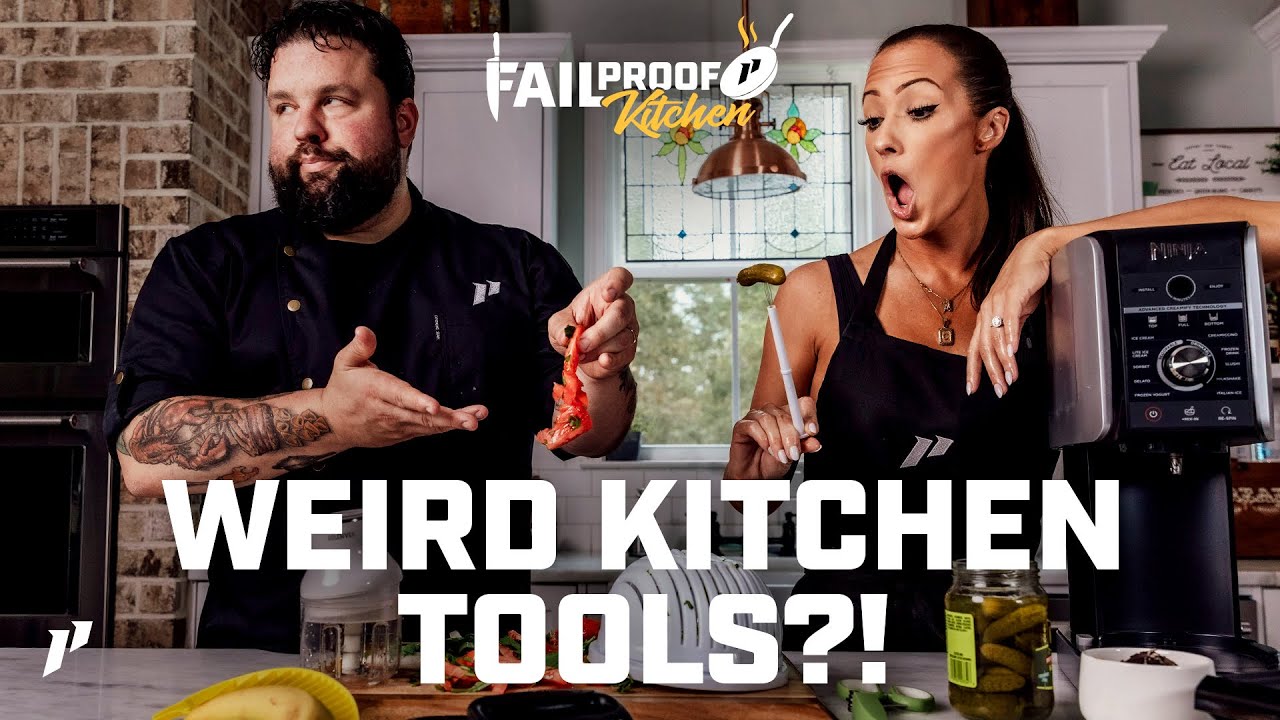Testing Out Weird Kitchen Gadgets! Fail Proof Kitchen - YouTube