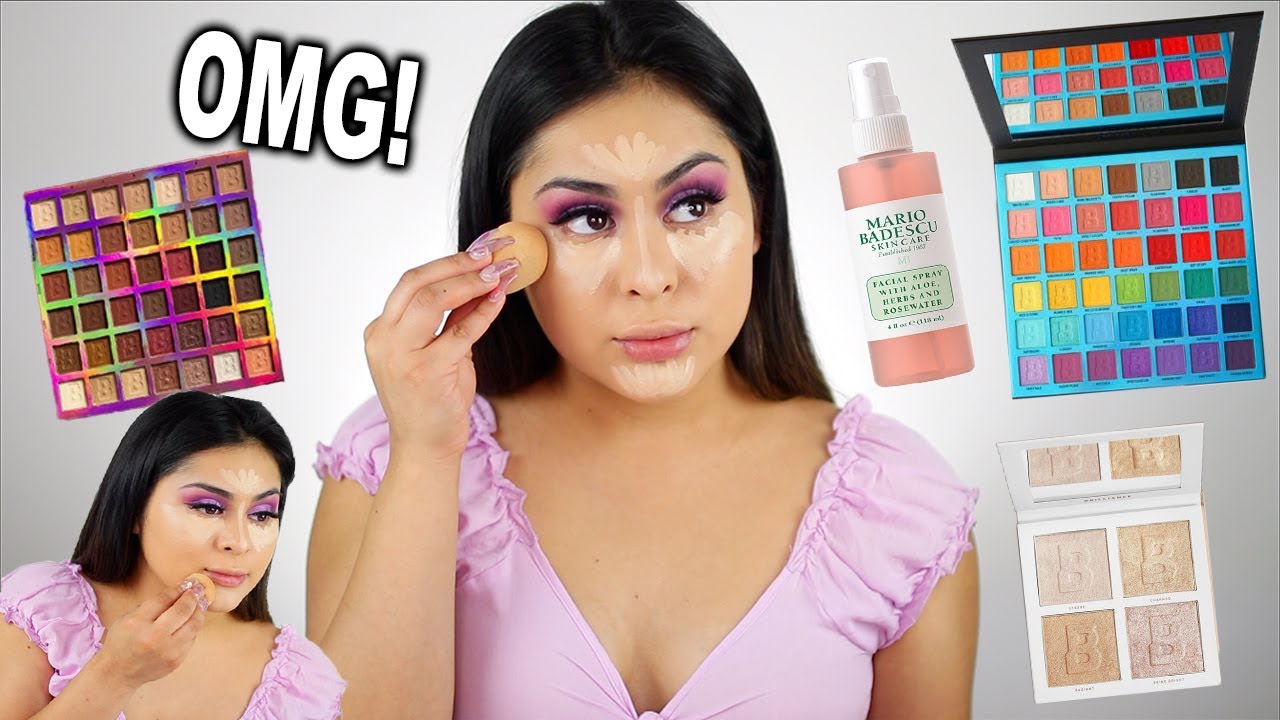 WOW..! FULL FACE FIRST IMPRESSIONS TESTING NEW MAKEUP! - YouTube