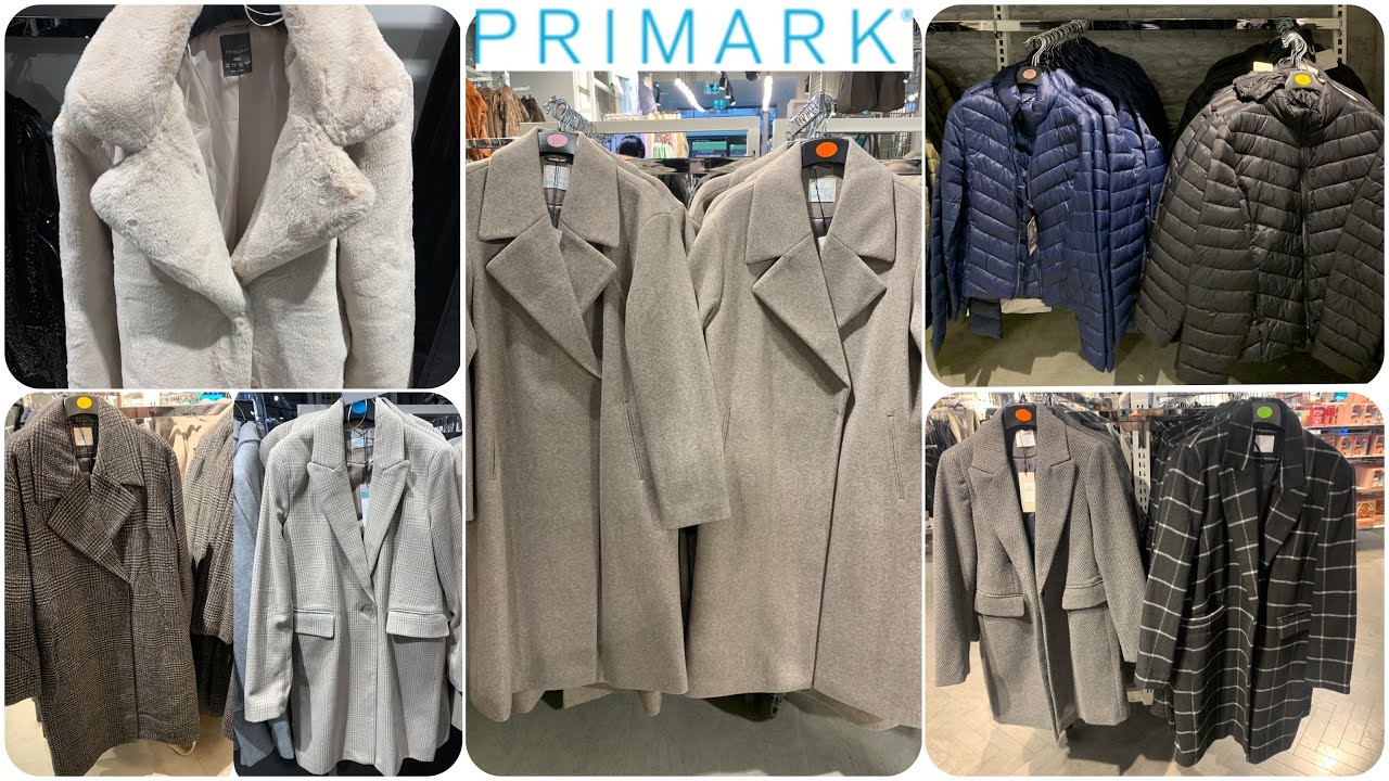 Primark women’s coats and jackets new collection/ December 2021 - YouTube