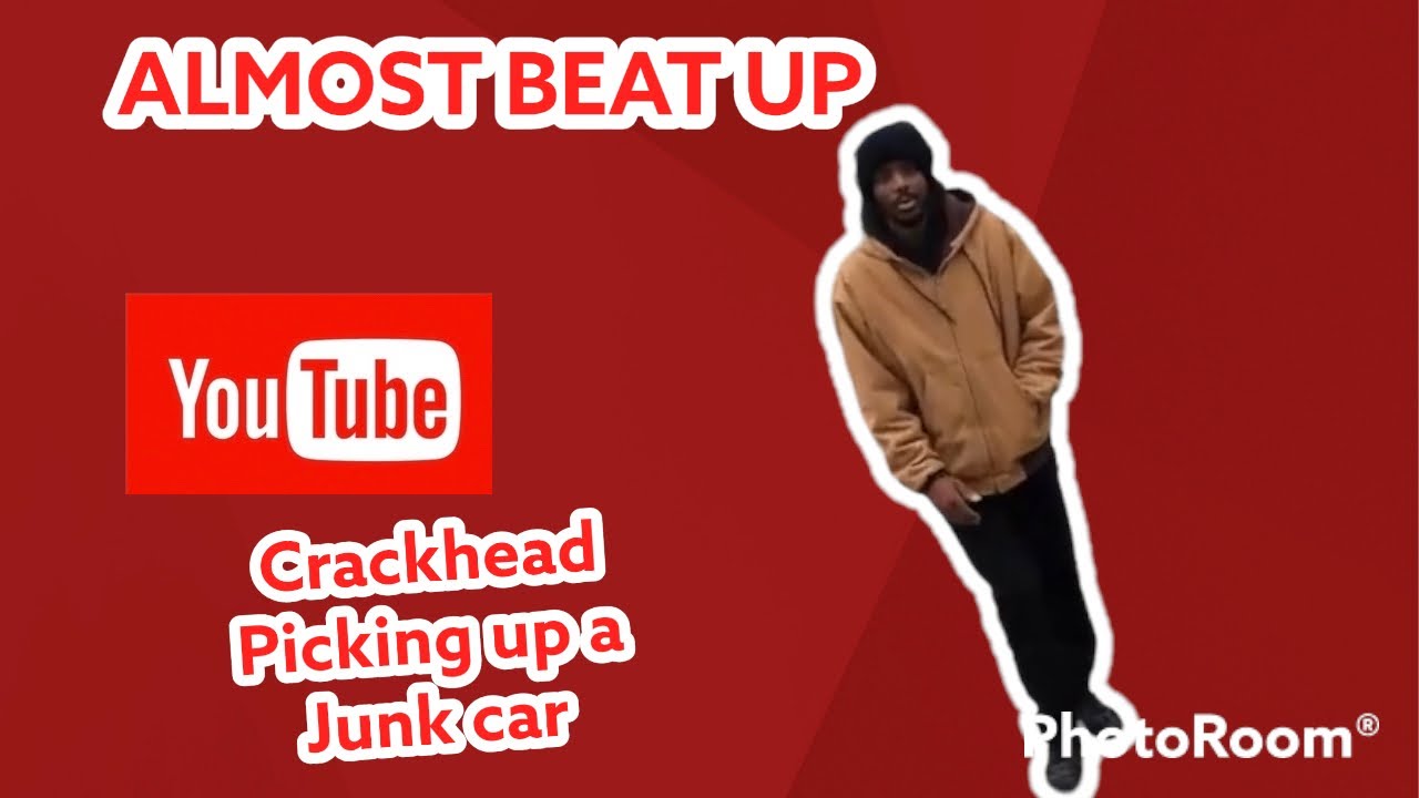 Gangster Turn Junker ALMOST BEAT UP A CRACKHEAD PICKING UP A F150 we ...