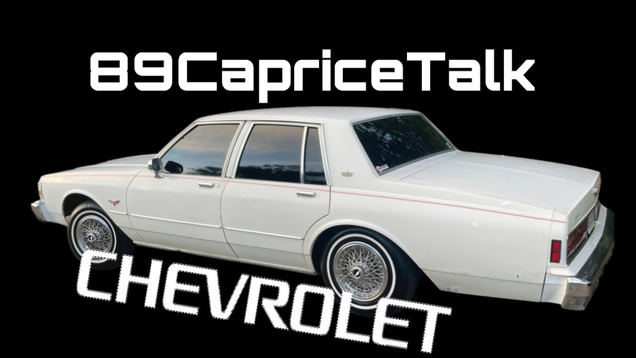 My 1989 Caprice Classic Reveal(BoxChevy) - YouTube