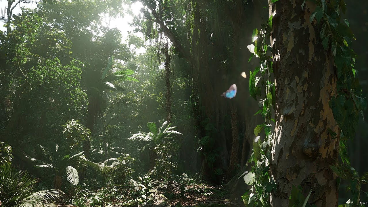 Most Realistic Rain Forest Biome - Unreal Engine 5.2 - 4K - YouTube