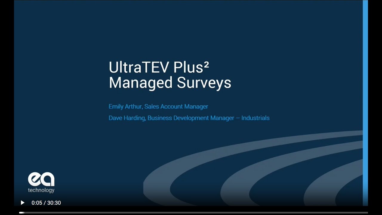 UltraTEV Plus² Managed Survey Webinar - YouTube