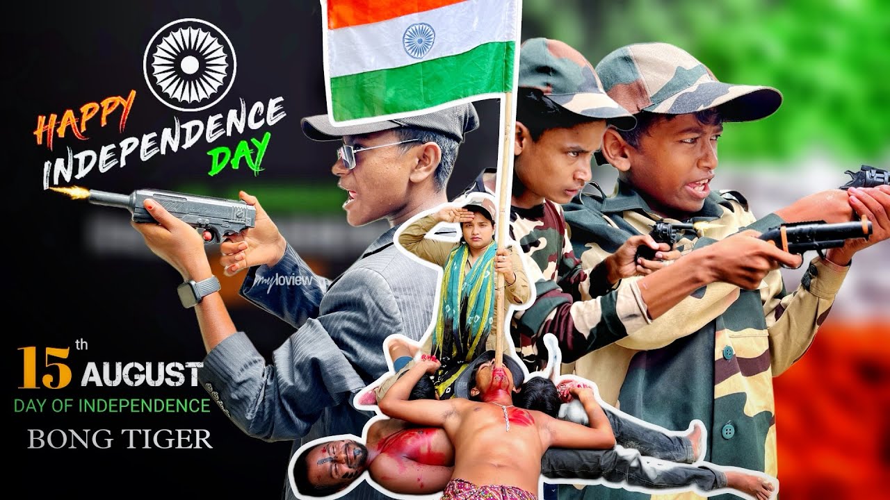 Happy independence day 🇮🇳||15 August ||Bong Tiger - YouTube