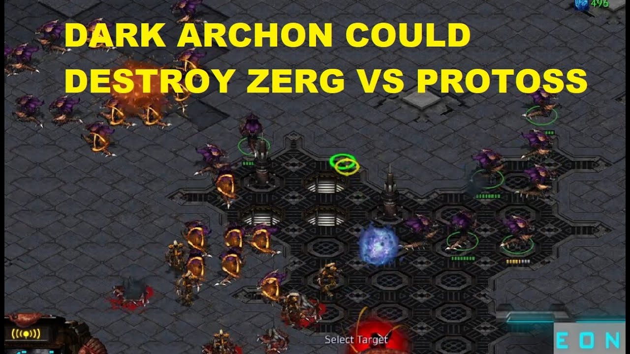 DARK ARCHON COULD DESTROY ZERG VS PROTOSS - YouTube
