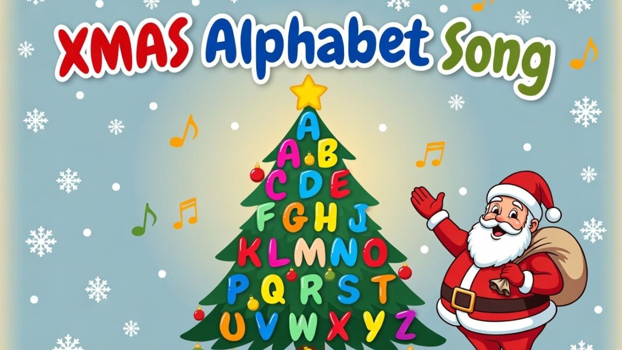 S for Santa 🎅 | Christmas Alphabet Song A–Z for Kids 🎄 - YouTube
