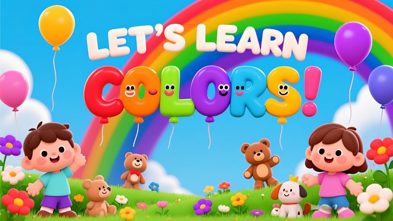 Let’s Learn Colors – Fun Rainbow Adventure! - YouTube