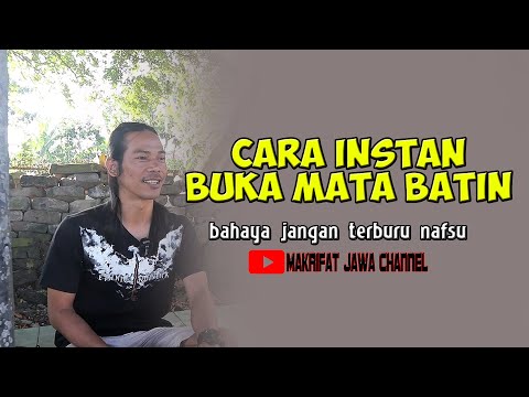 CARA BUKA CAKRA MATA BATIN INSTAN ! KANG TRO