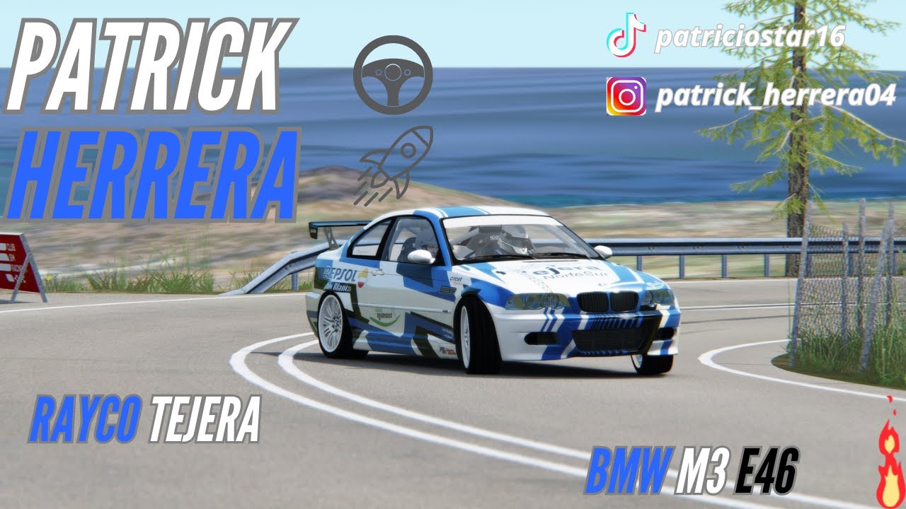 BMW M3 E46 de Rayco Tejera/ Subida los Loros (Patrick Herrera) - YouTube
