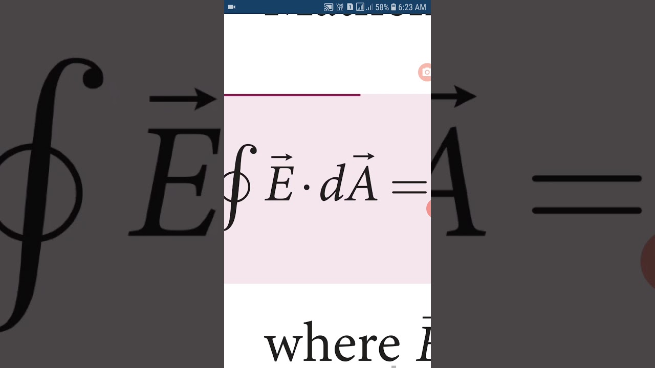 Maxwell equations in integral form(first @second equation) - YouTube