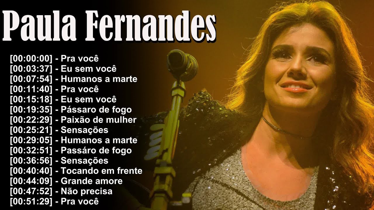 Paula Fernandes 💥 Letras intensas com perfume do campo, amor verdadeiro ...