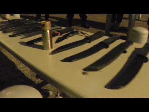 Ножевой бой в Апрелевке