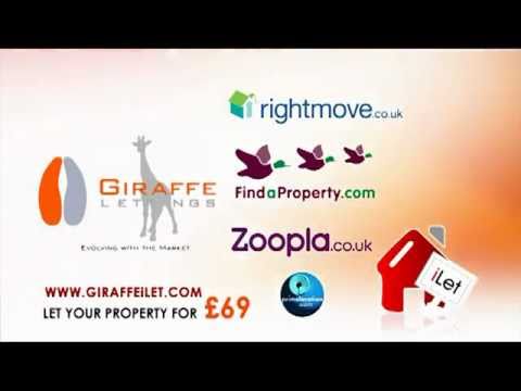 Giraffe Lettings TV Advert! - YouTube