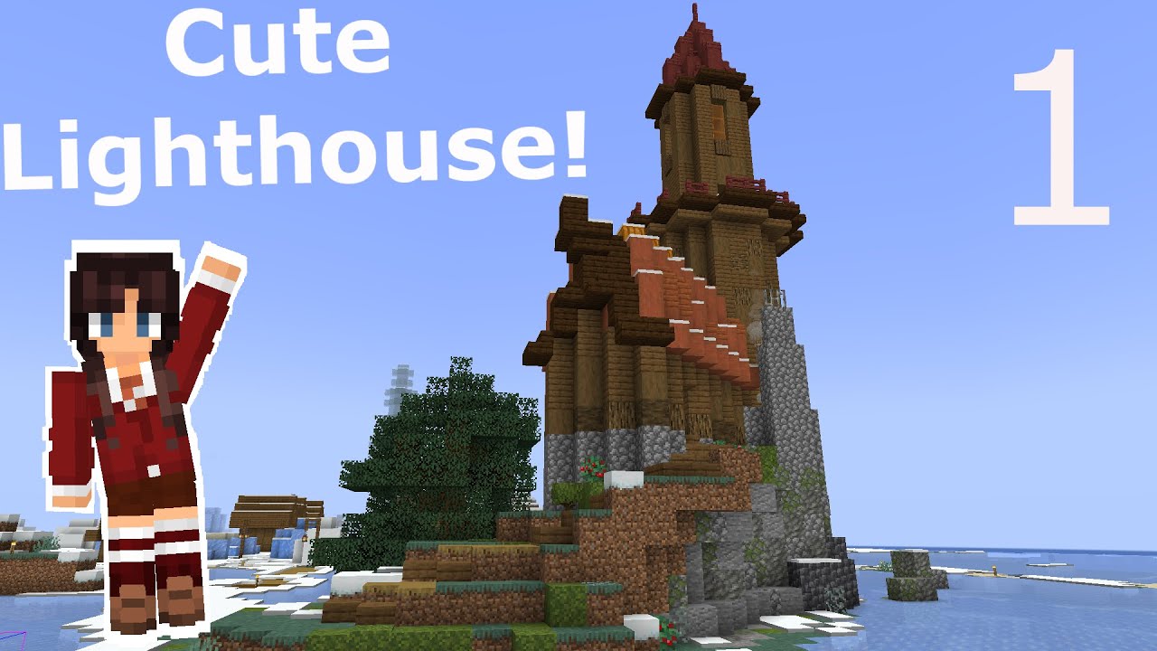 Cute Medieval Enchanting Lighthouse! - Minecraft 1.19 Survival Let's ...
