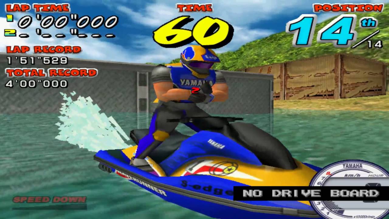 WaveRunner GP (Sega Naomi, 2001) Gameplay - YouTube