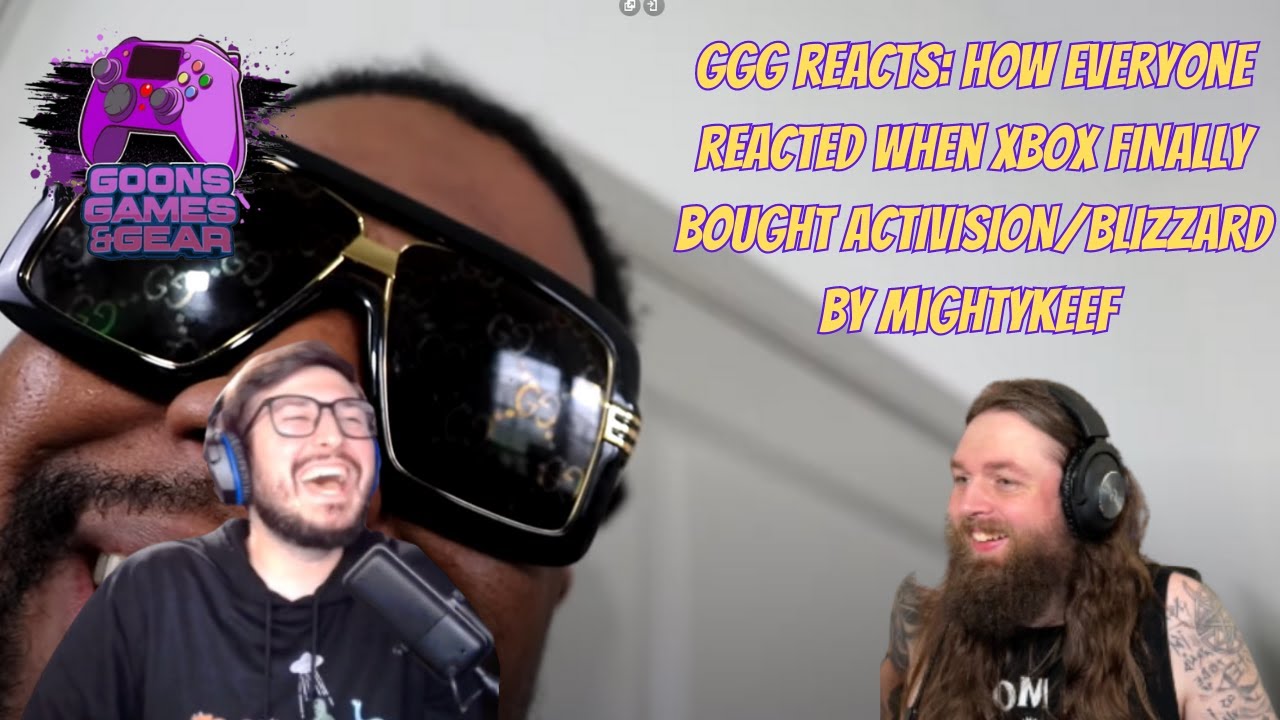 GGG Reacts: How EVERYONE reacted when XBOX FINALLY bought ACTIVISION ...