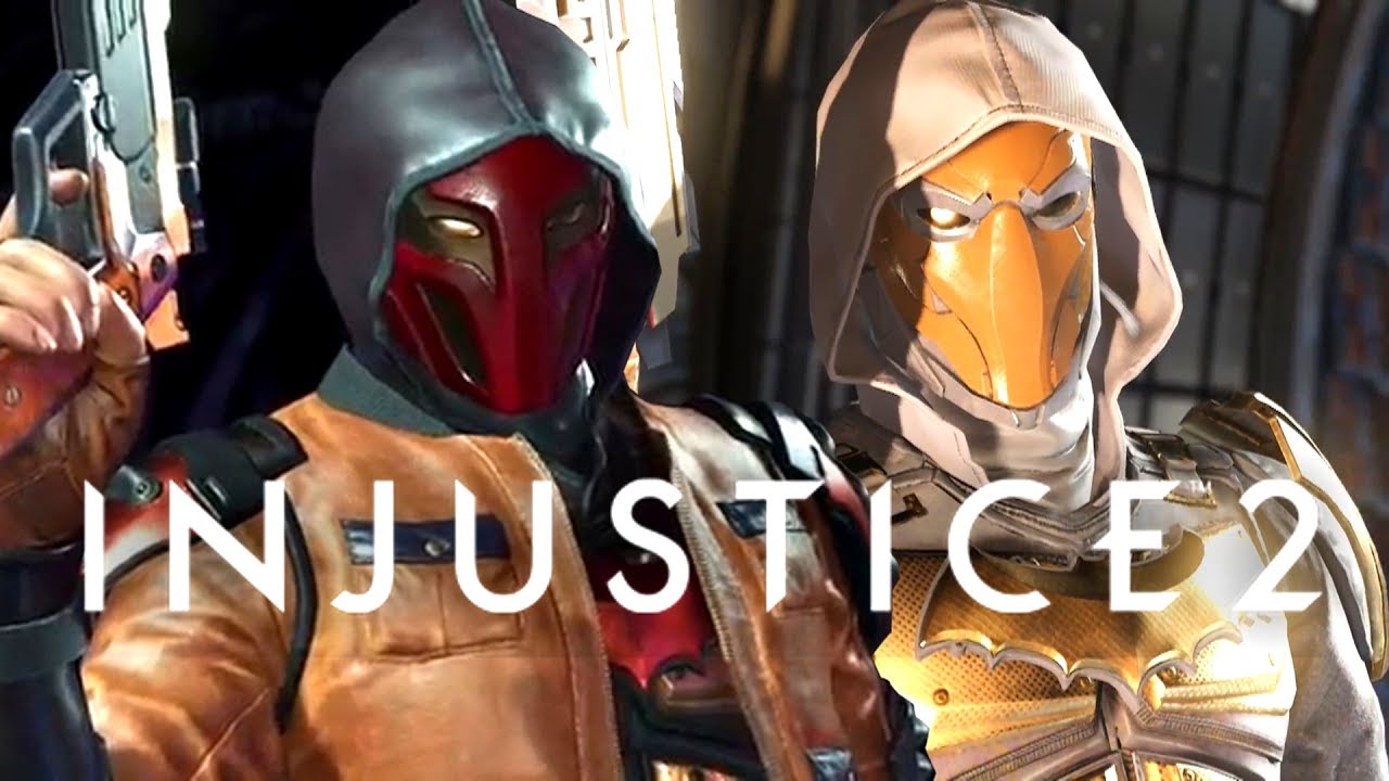 "INJUSTICE 2" RED HOOD/JASON TODD INTROS!! 1080P #REDHOOD - YouTube