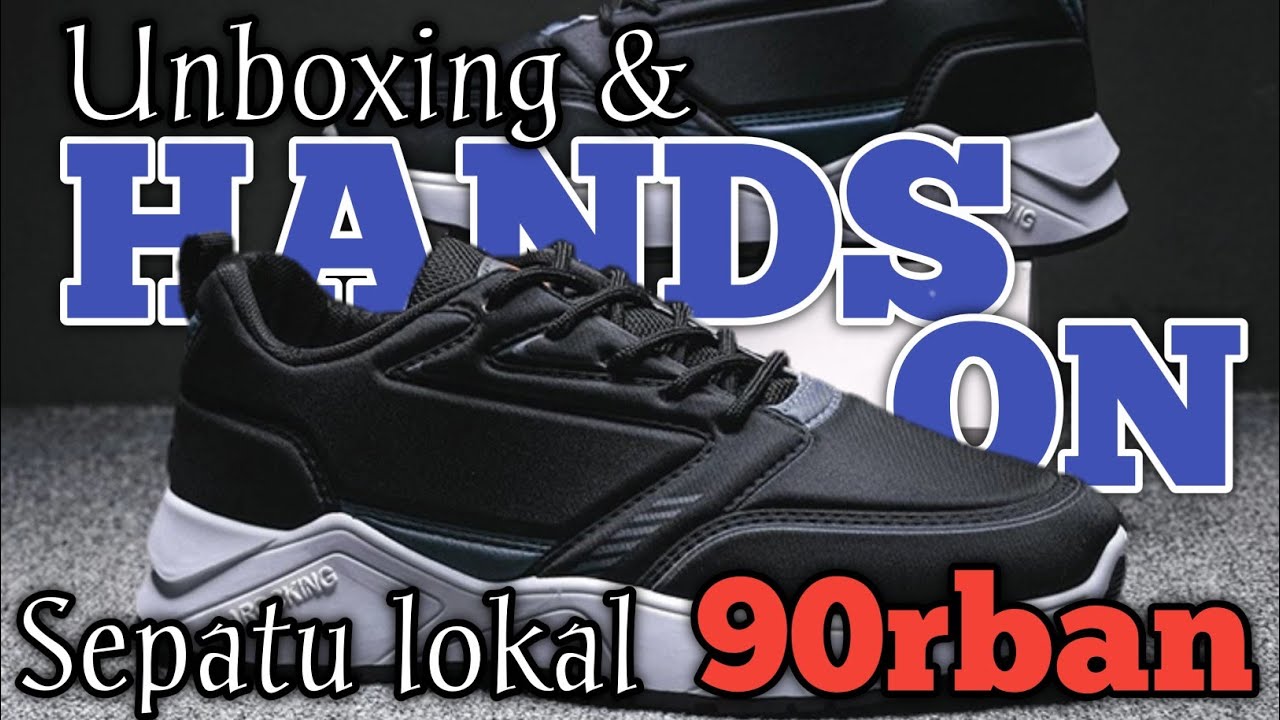 Unboxing Sepatu Lokal 90 Ribuan : Pilihan Terbaik untuk Sekolah - YouTube