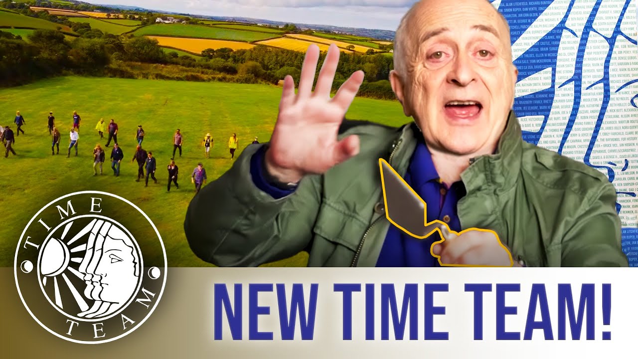 An Exciting New Future for TIME TEAM (Tony Robinson Back in the Field ...