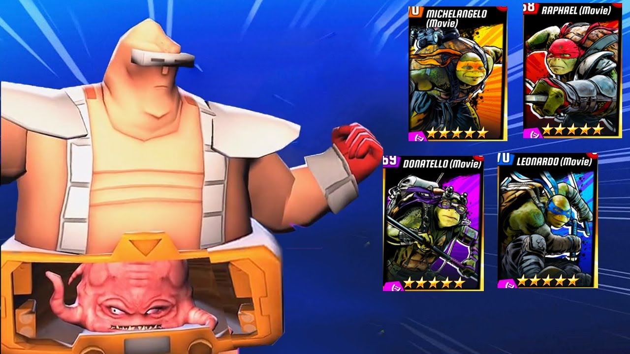 TMNT Legends PVP 910 - TMNT THE MOVIE WITH BOSS KRANG - YouTube