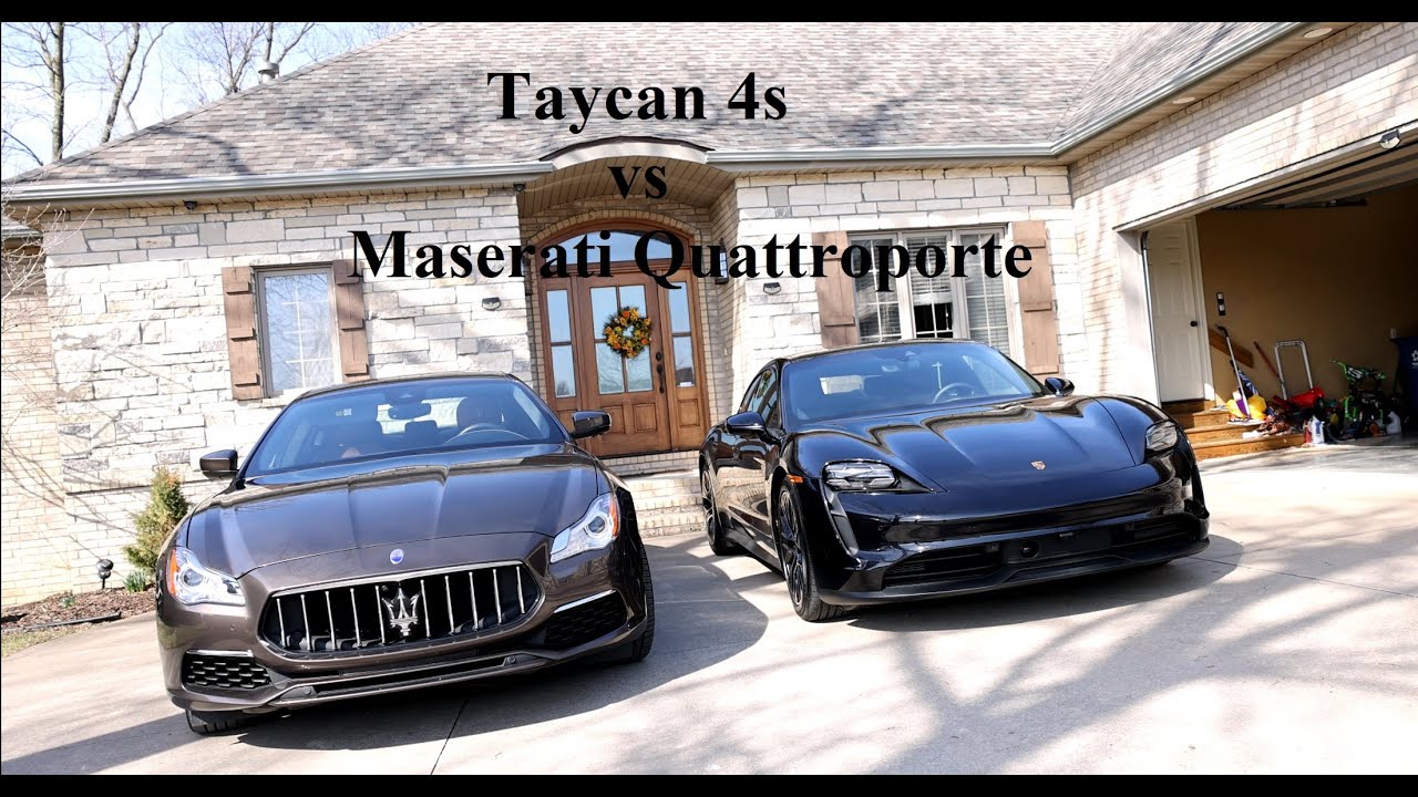 Taycan 4S Vs Maserati Quattroporte. Real world/owner review. Can they ...