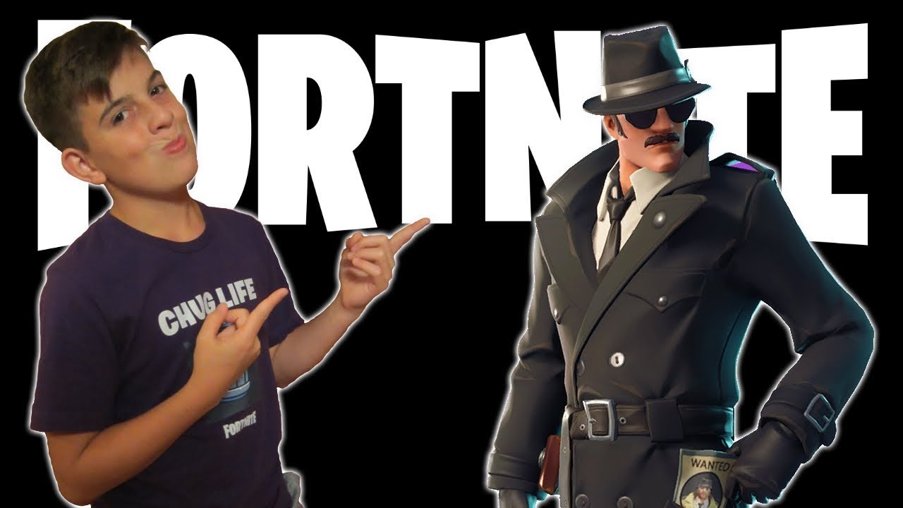 New Skins Gameplay Noir Fortnite - YouTube