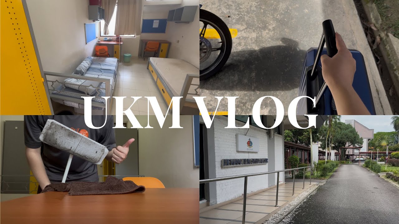 UKM KTSN - moving into uni vlog - YouTube