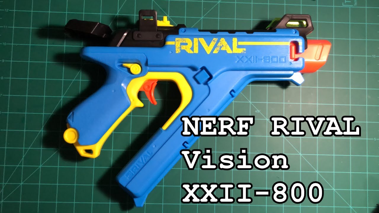 NERF RIVAL Vision Blaster Overview - YouTube