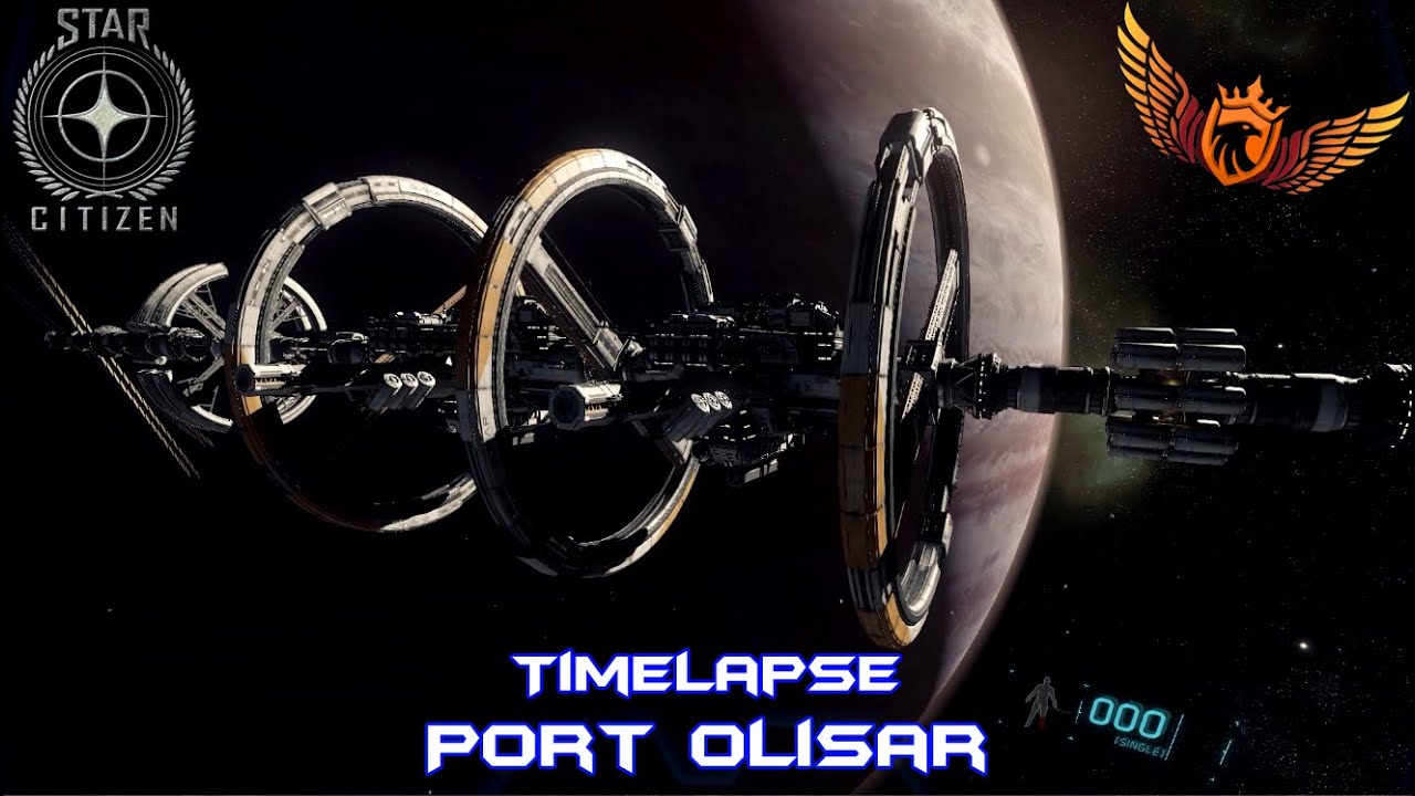 Star Citizen - TimeLapse, Port Olisar - YouTube