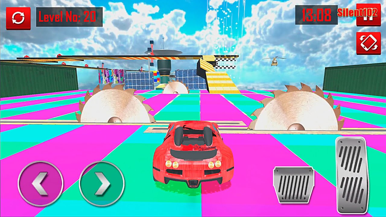 Mega Ramp Car Stunts Racing Impossible Tracks 3D #30 - Android Gameplay ...