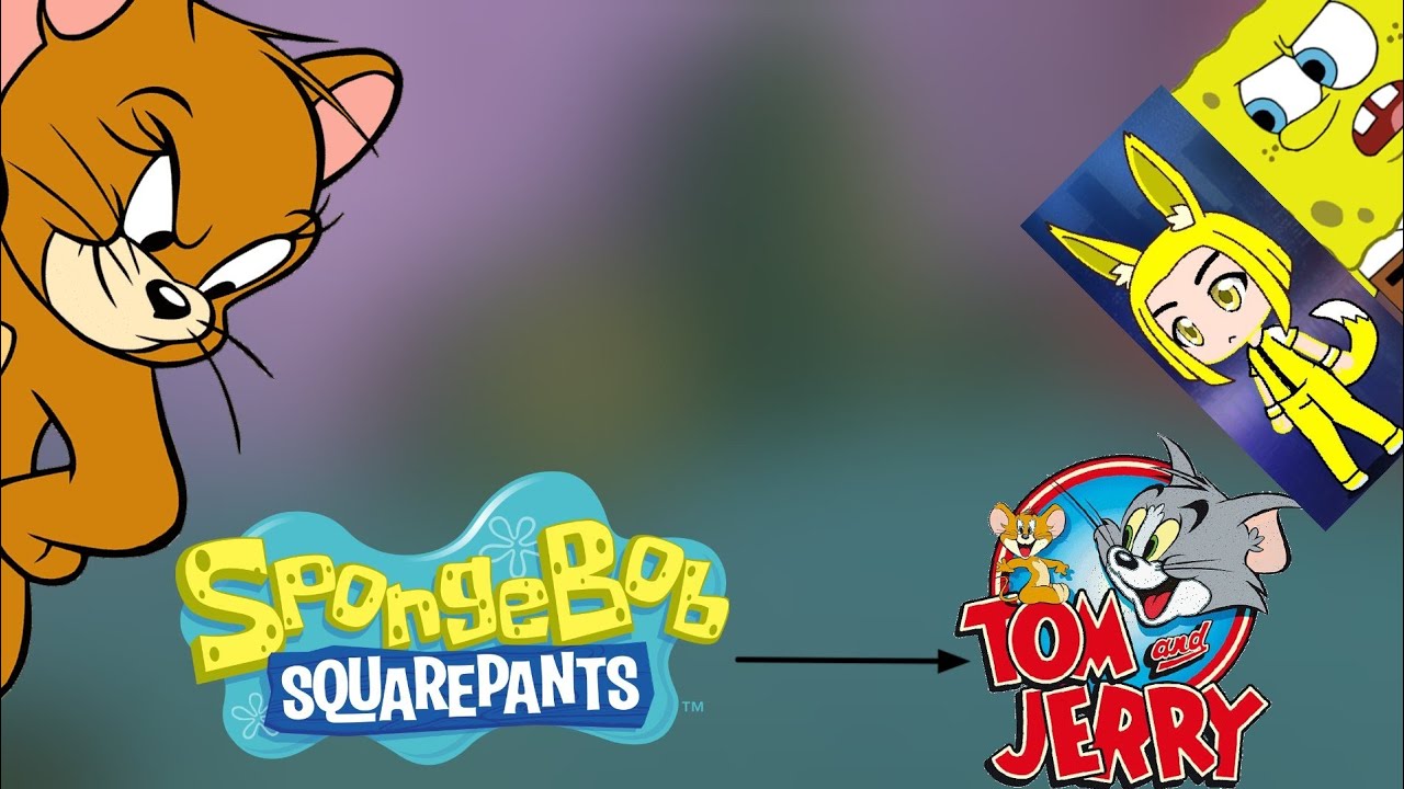 Jerry Changes The SpongeBob SquarePants Show to the Tom and Jerry Show ...