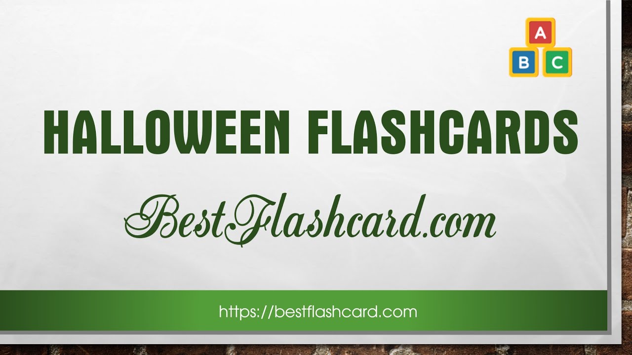 Halloween Flashcards - Learn Halloween Vocabulary | Learn English ...