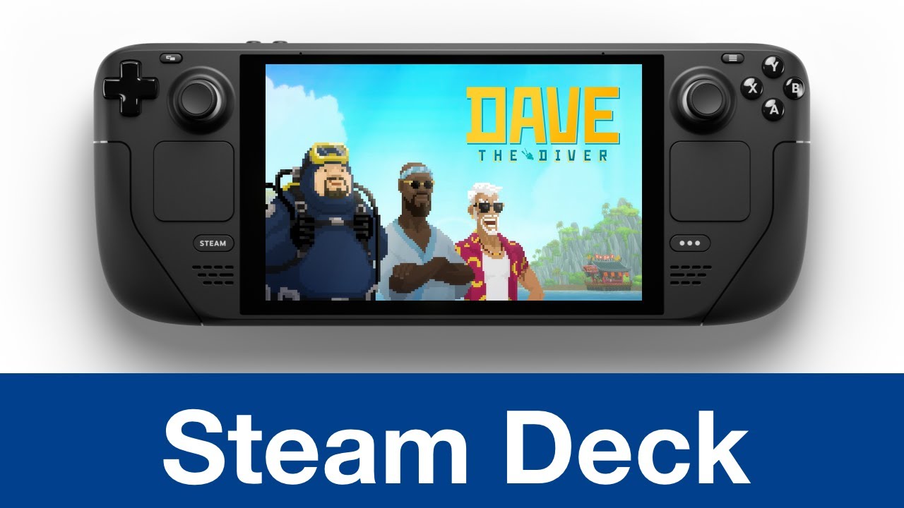 Dave The Diver Steam Deck Gameplay - YouTube