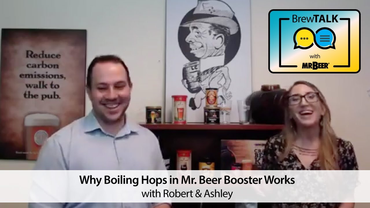 Why Boiling Hops in Mr. Beer Booster Works - YouTube