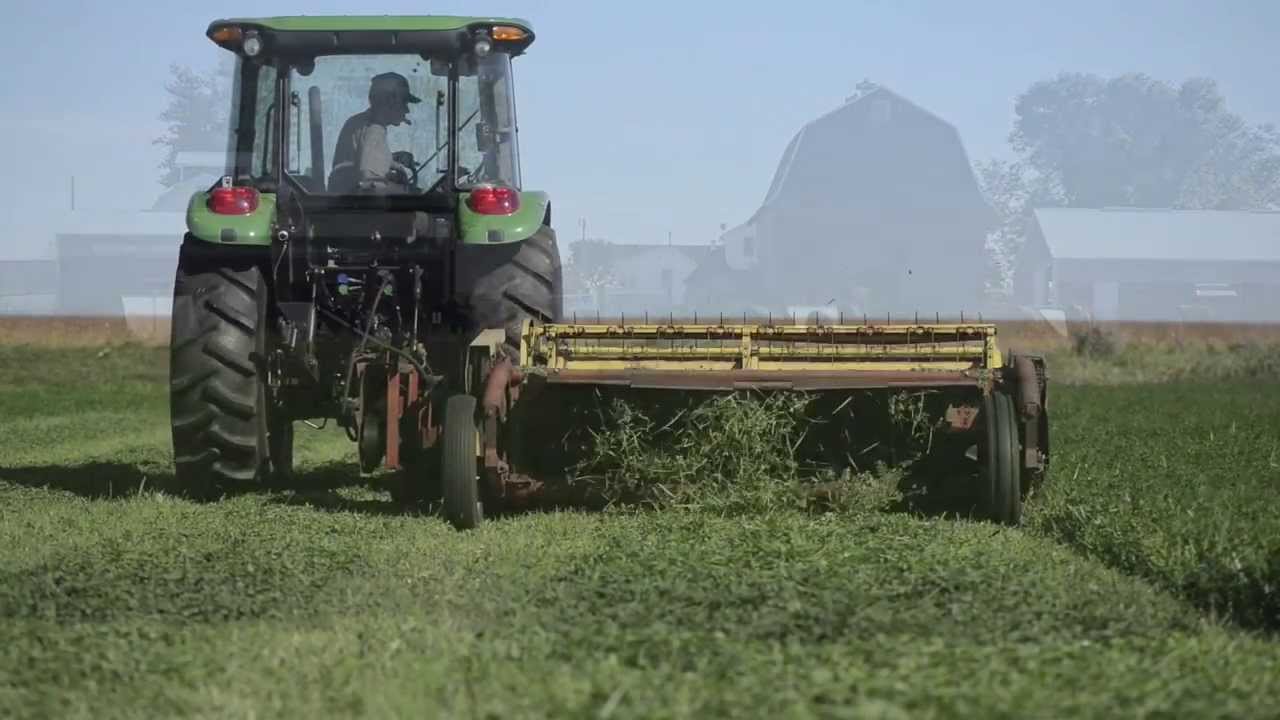 Hay Production at Hasselmann Family Farm - YouTube