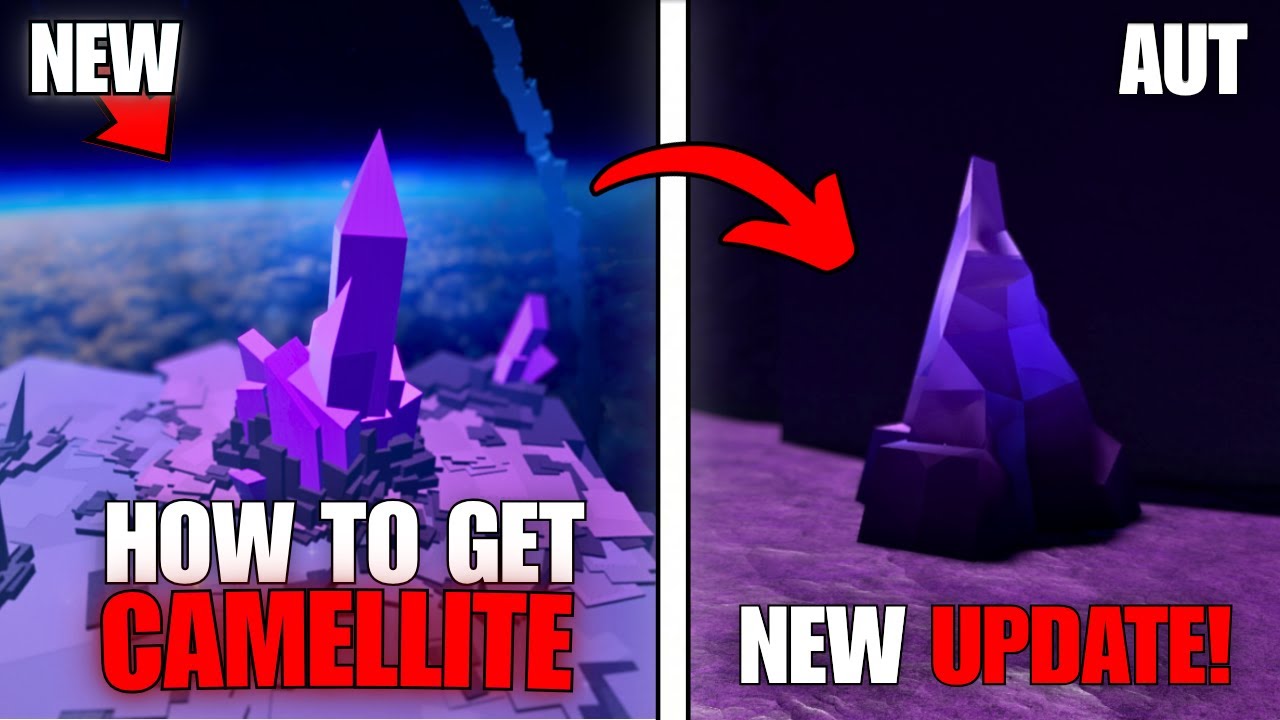 AUT | How To Get Camellite & Geodes + Fractured Island//Space Location ...