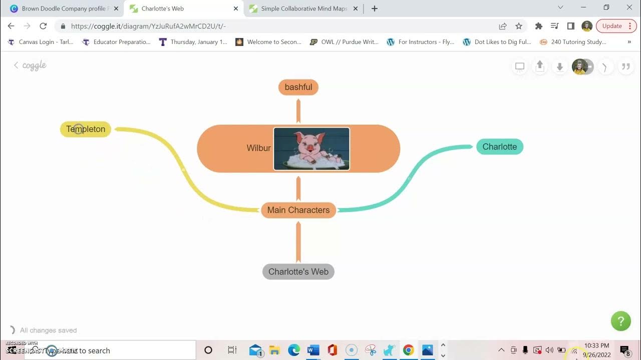 How to Use Coggle in Literacy Curriculum - YouTube